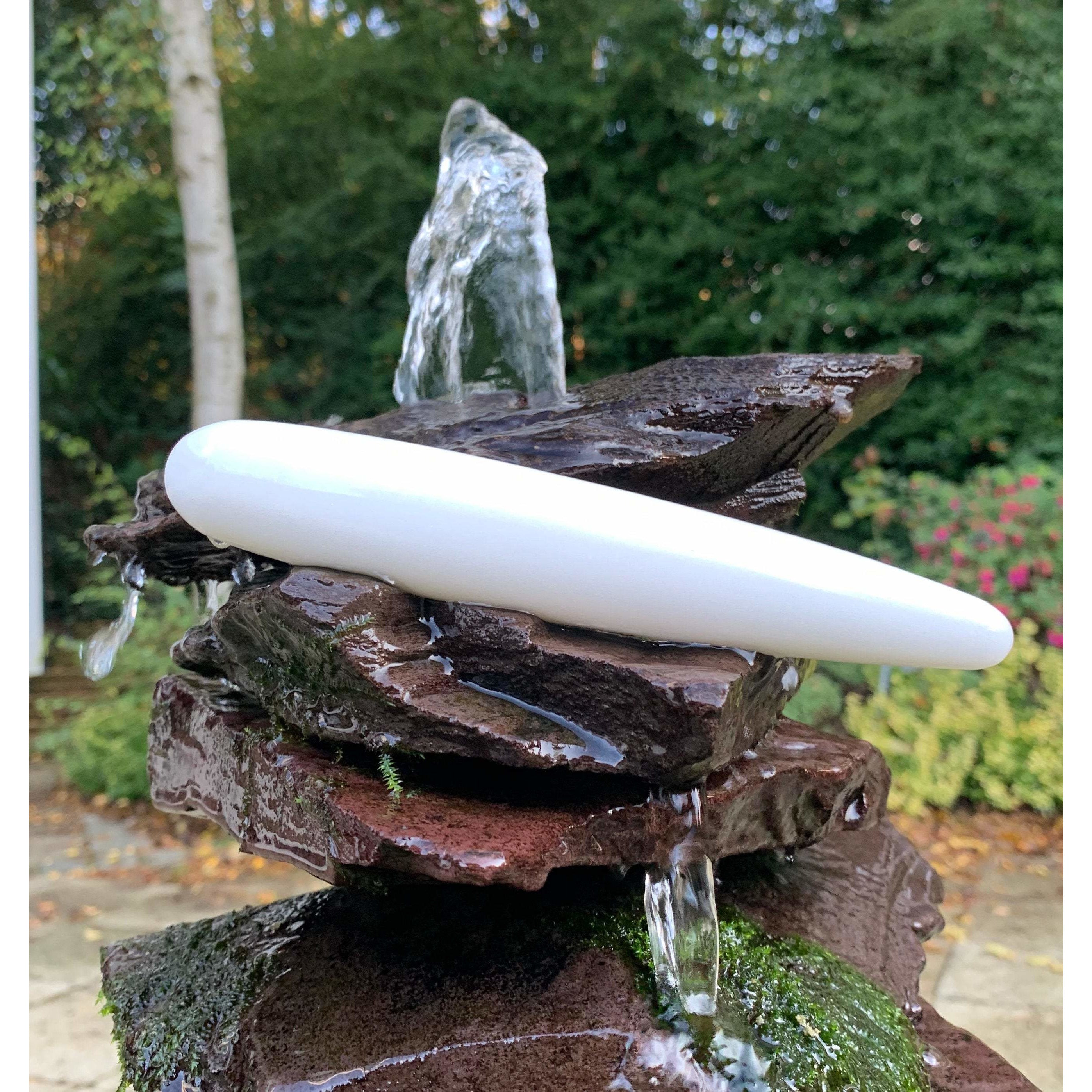 White Jade Slim Yoni Wand – Yoni Gem Stones